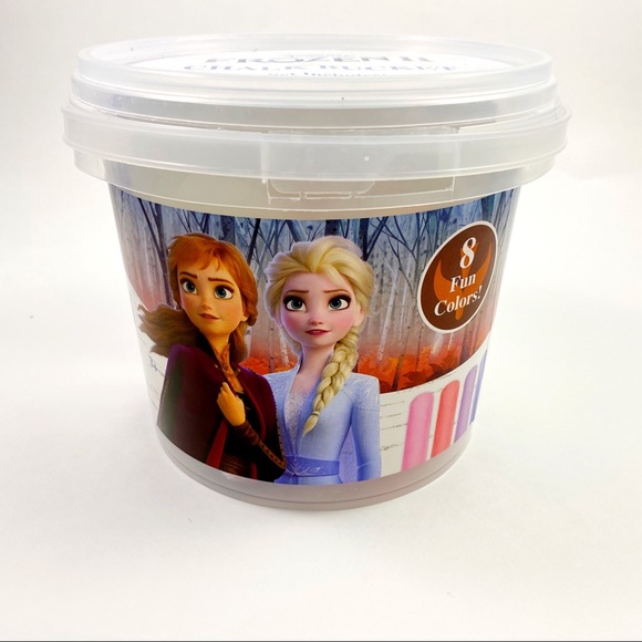 Disney | Toys | Disney Frozen 2 Outdoor Sidewalk Chalk Bucket Set ...